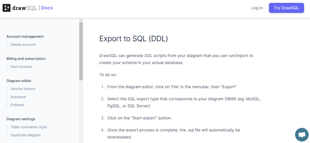 DrawSQL Review (2024): Simplifying Database Diagramming - ToolMinds