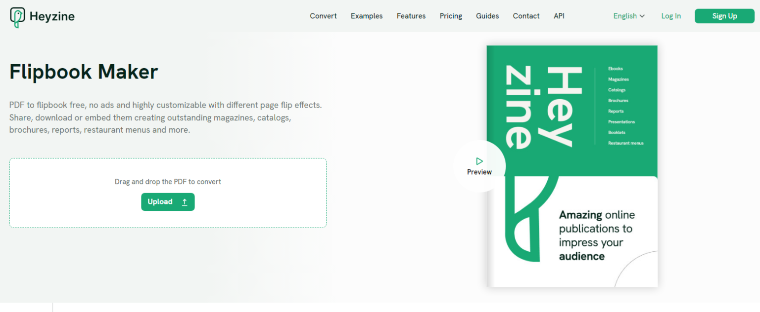 Heyzine: An In-Depth Review of the Online Flipbook Maker (2024) - ToolMinds