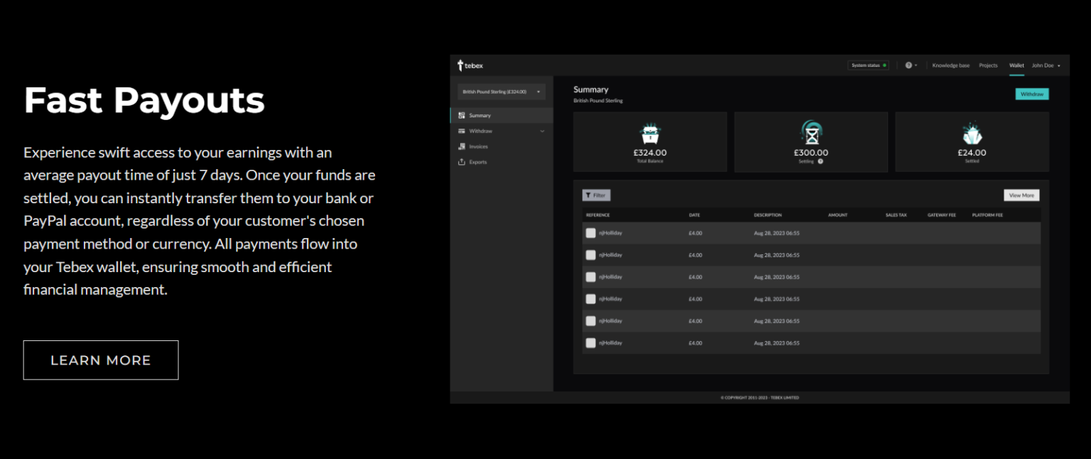 Tebex.io Review (2024): The Ultimate Platform for Monetizing Game ...