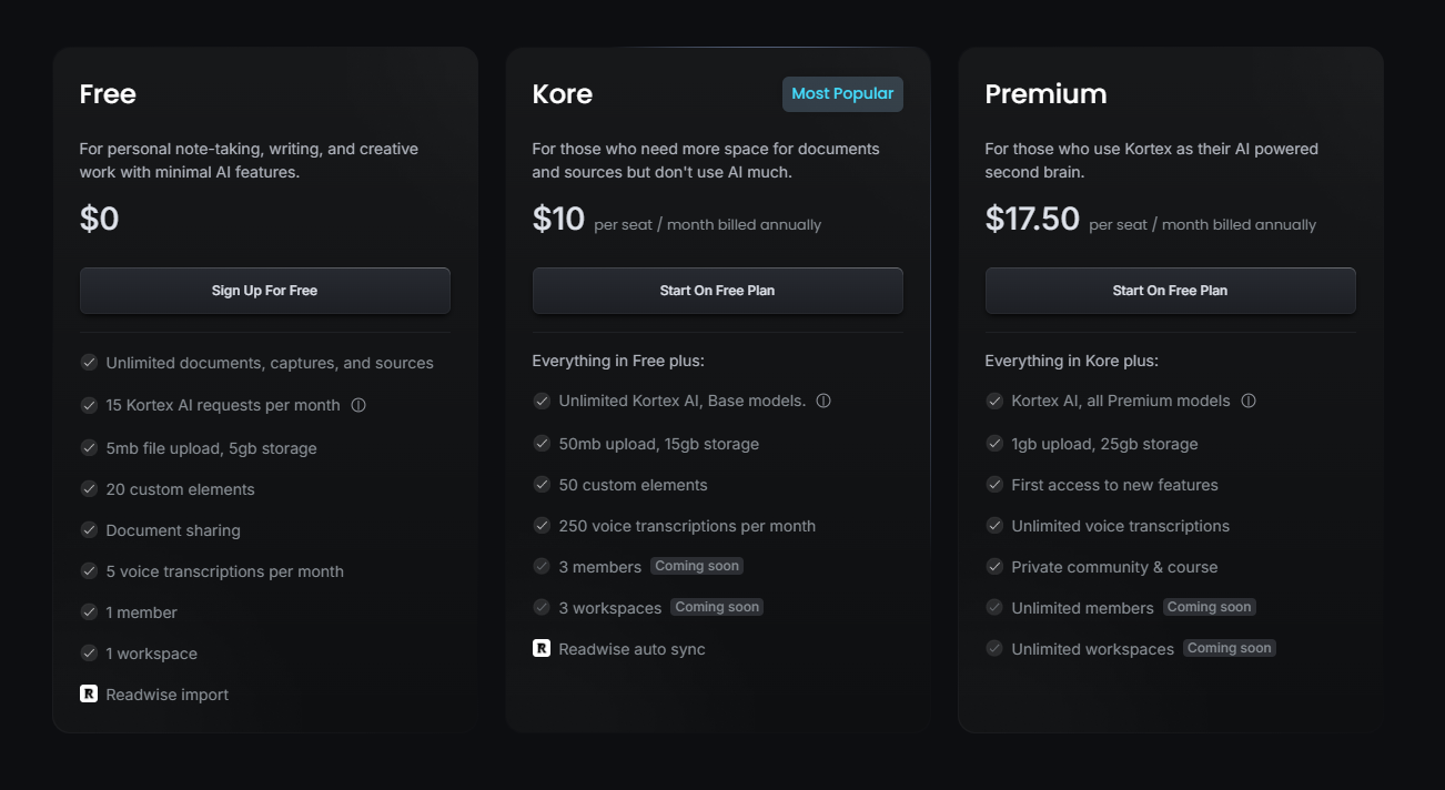 Kortex Review: Your AI-Powered Second Brain for Writers, Creators & Note-Takers - ToolMinds