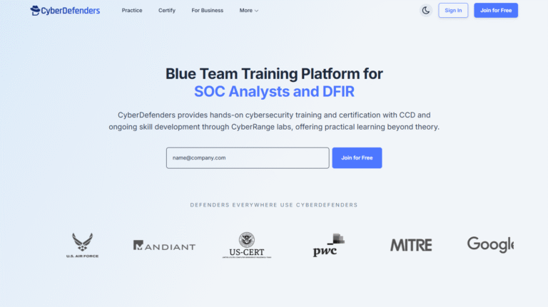 CyberDefenders Review (2025): Hands-On Blue Team Training ...